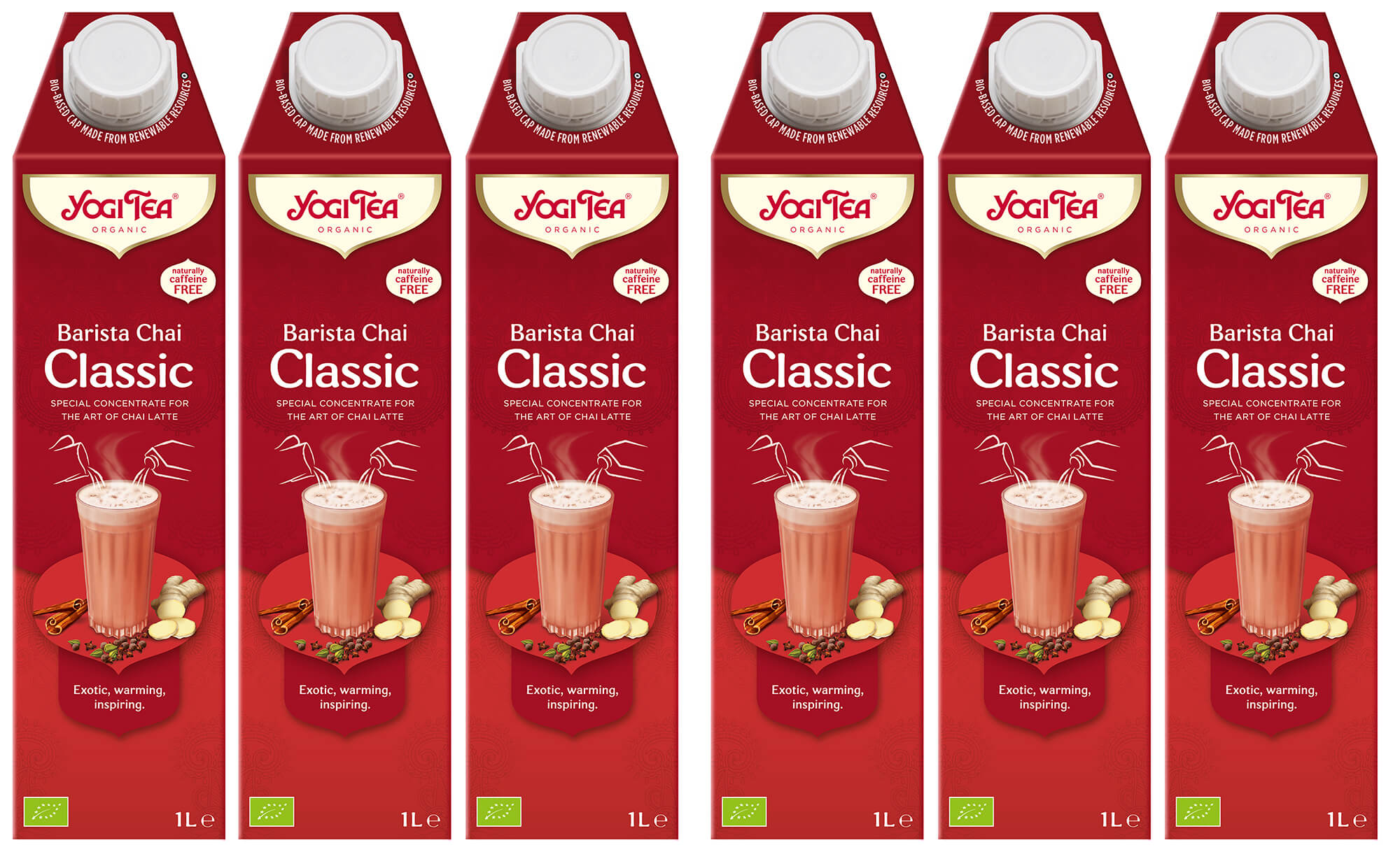 Organic Barista Chai, 6 x 1 l | YOGISHOP