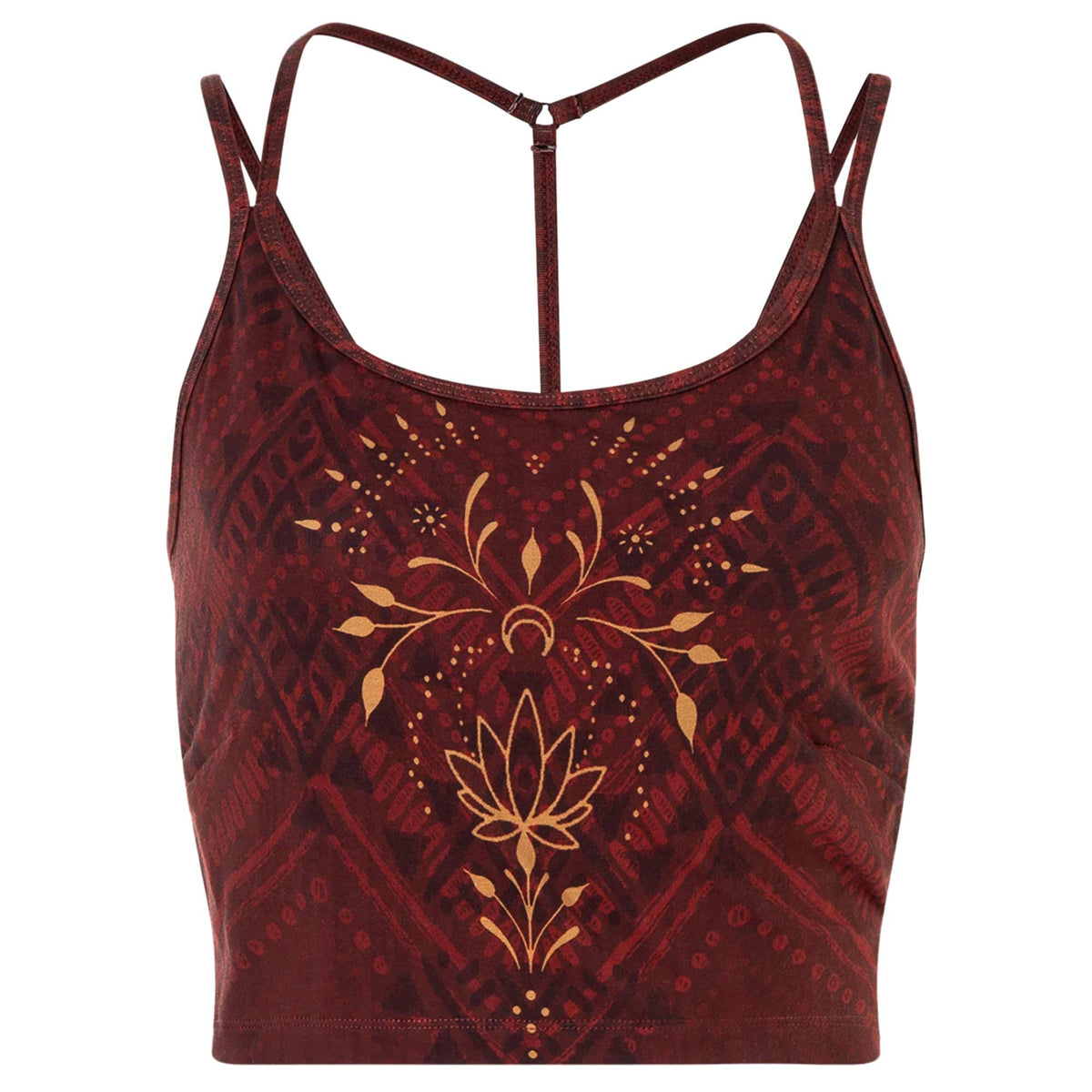 Yoga-Bra Shakti - henna-rot