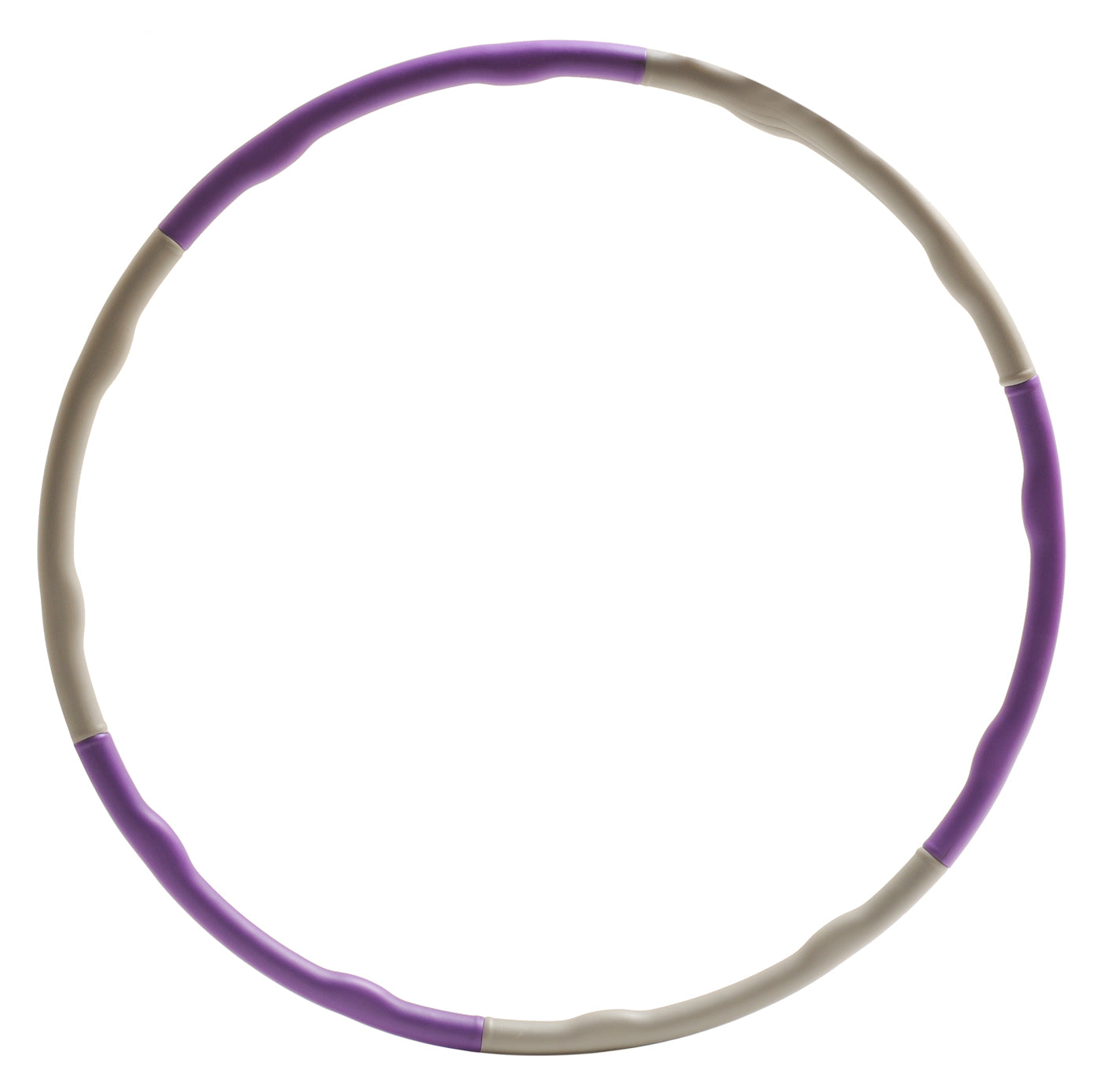 Hula hoop wave - violet/grey - pluggable | YOGISHOP