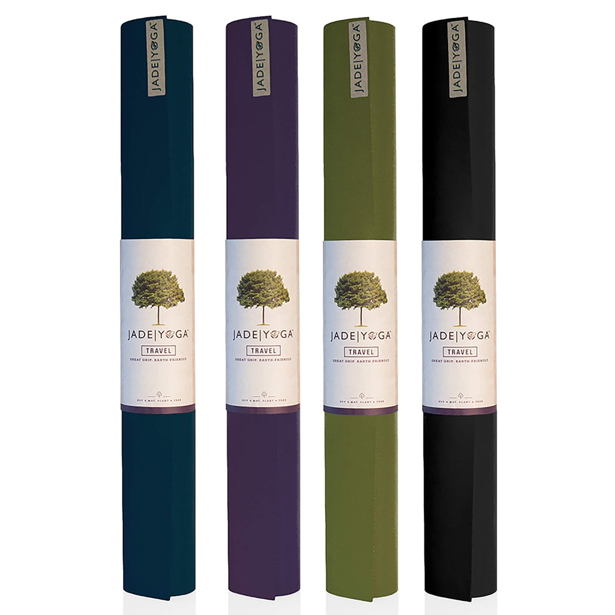 Yoga mat Jade Travel 1/8'', 68'' (3mm, 173cm) | YOGISHOP