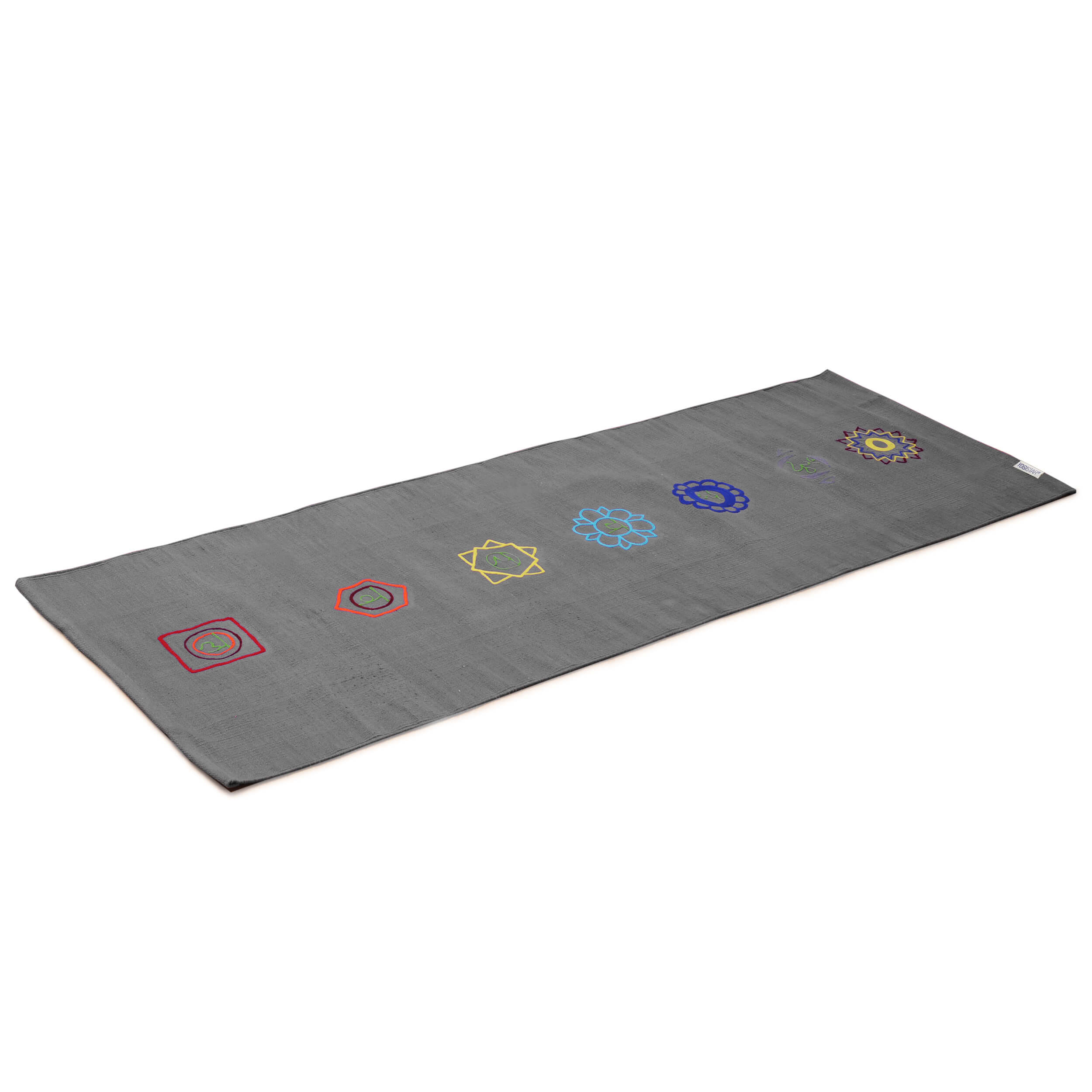 Yoga Rug Chakra - graphite | YOGISHOP